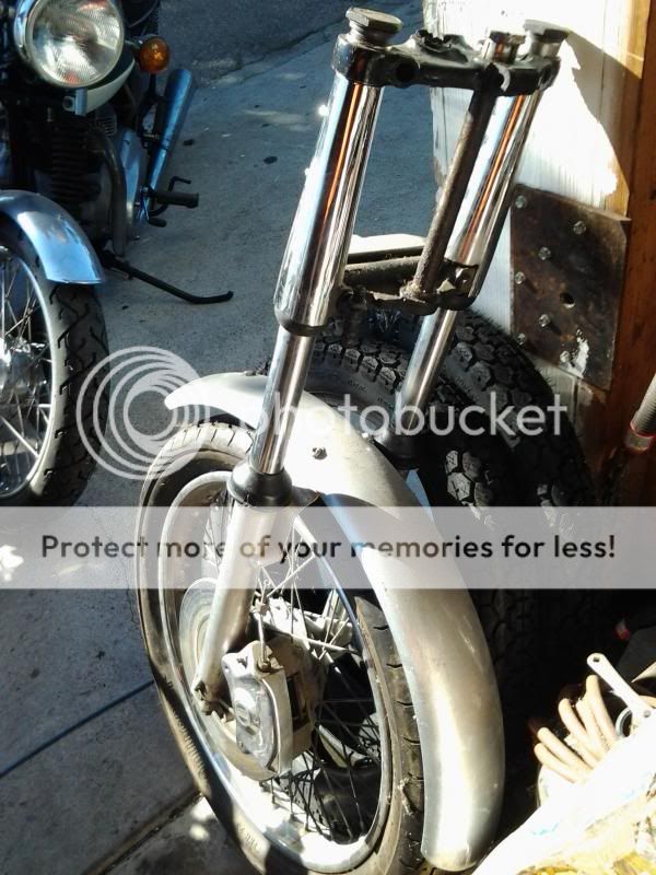 Triumph front end complete. | Jockey Journal Forum